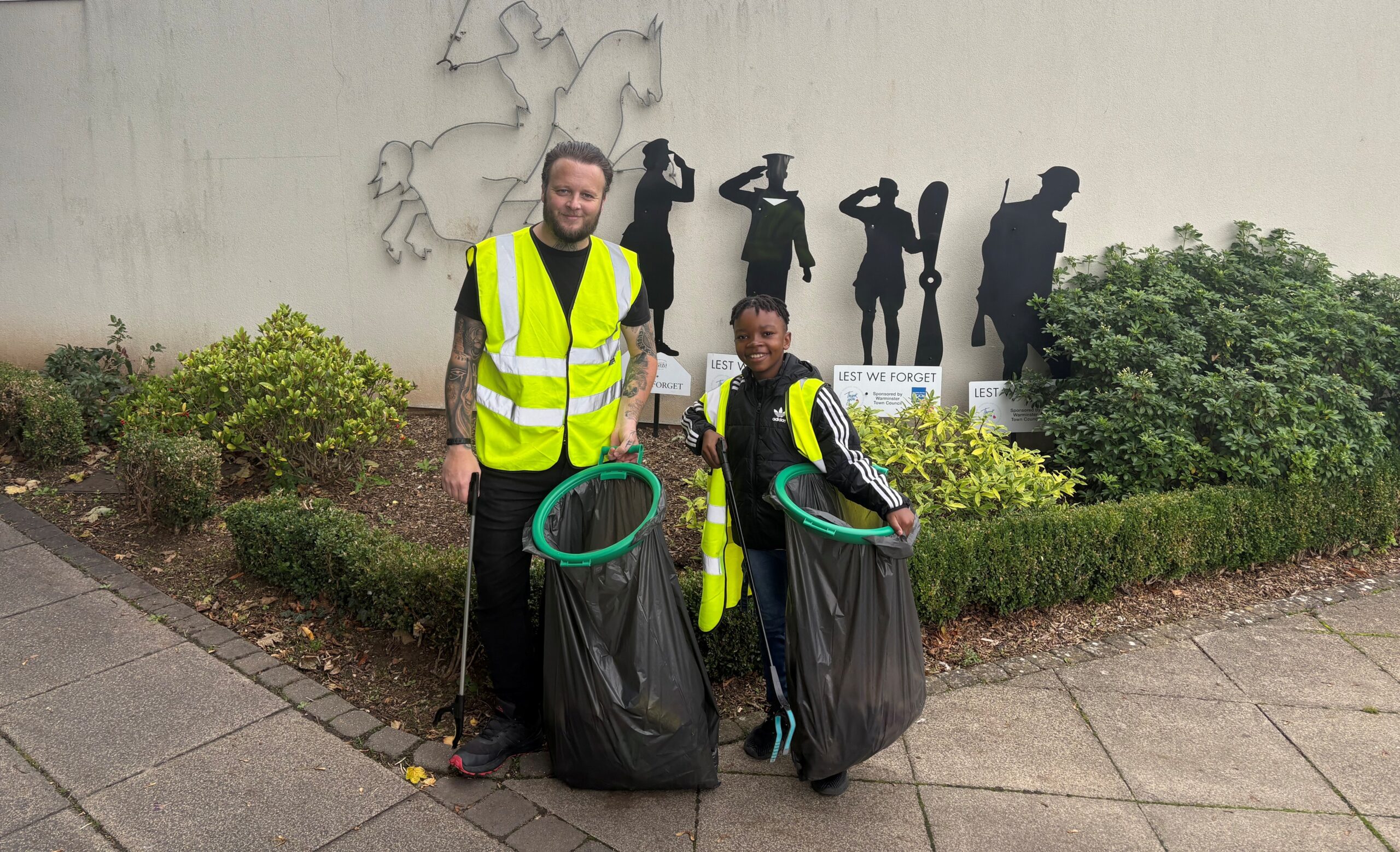 Residents and businesses tidy up town - Warminster Town Council